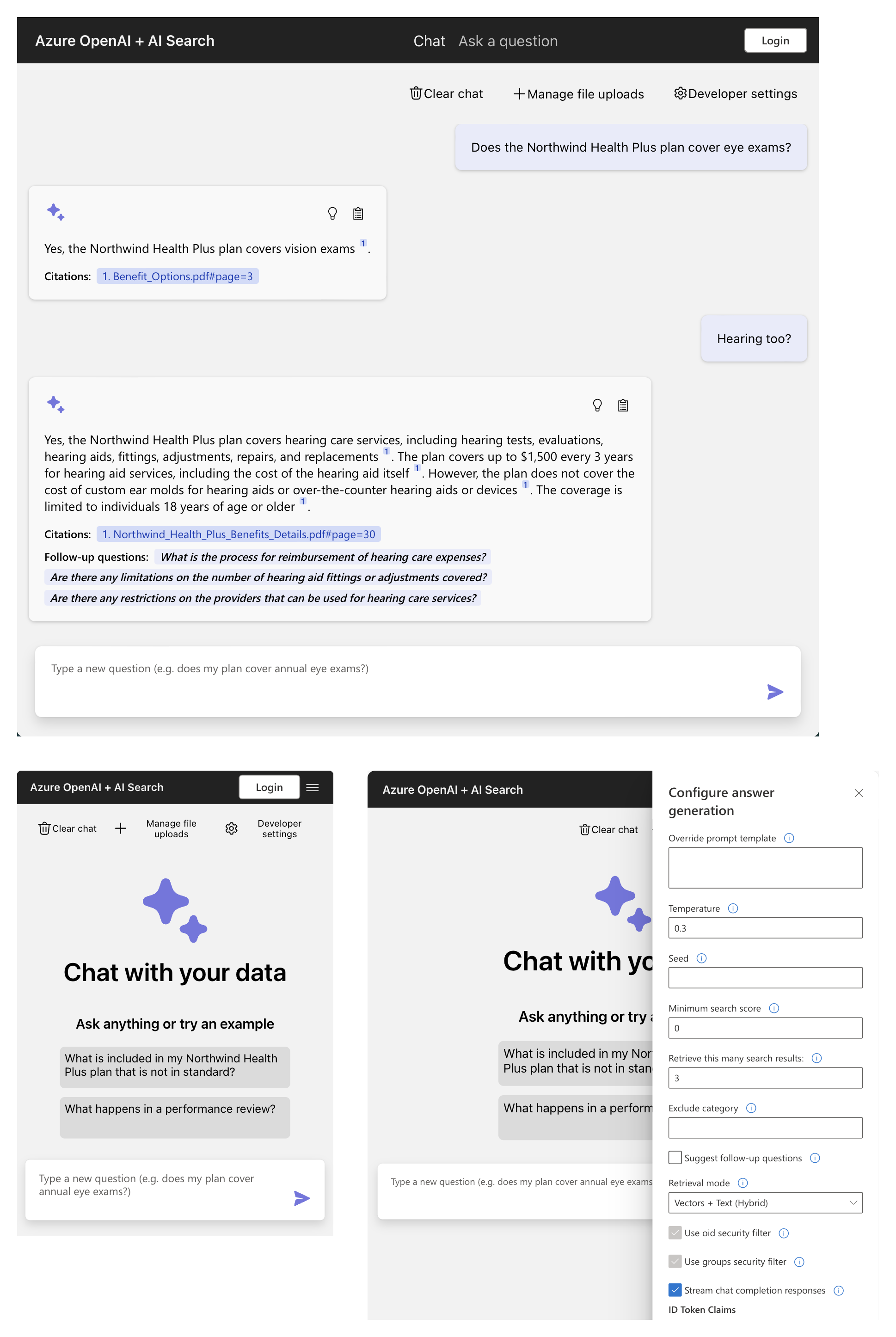Rag Chat App With Your Data Python Code Samples Microsoft Learn