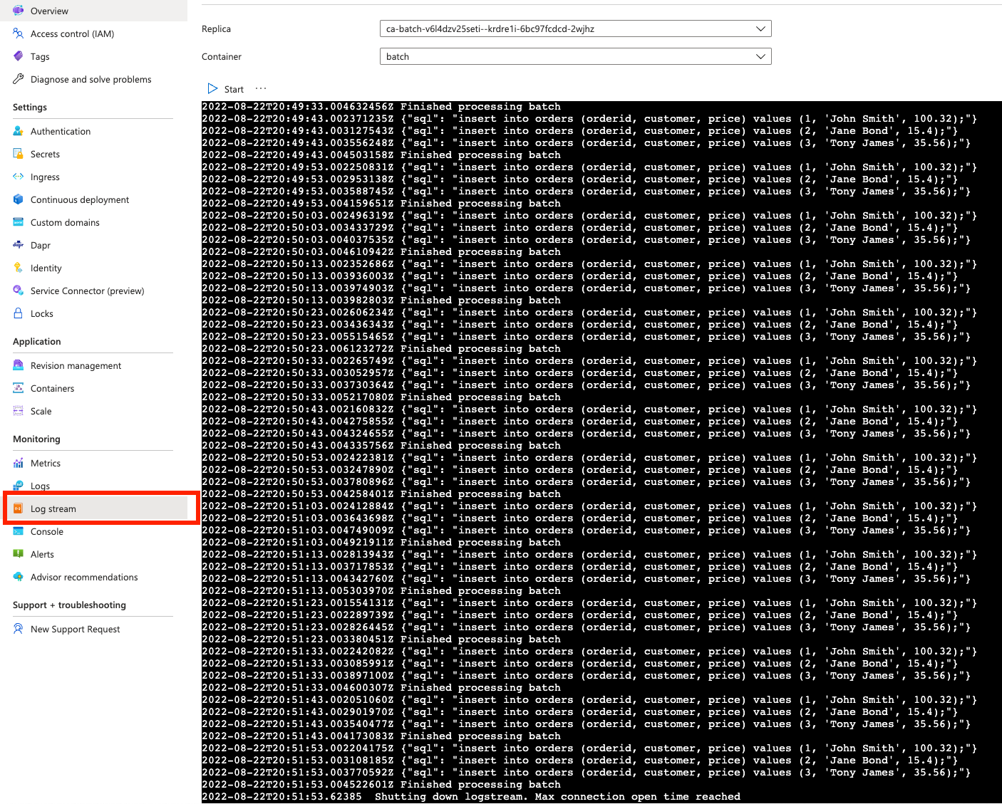 Event Driven Work Using Bindings Python Code Samples Microsoft Learn