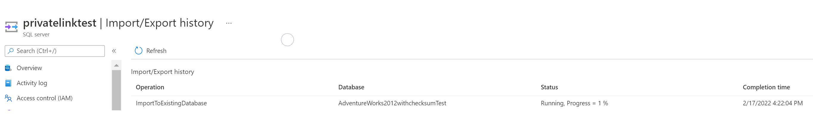 Importieren oder Exportieren einer Datenbank mit Private Link - Azure ... Importieren oder Exportieren einer Datenbank mit Private Link - Azure ...