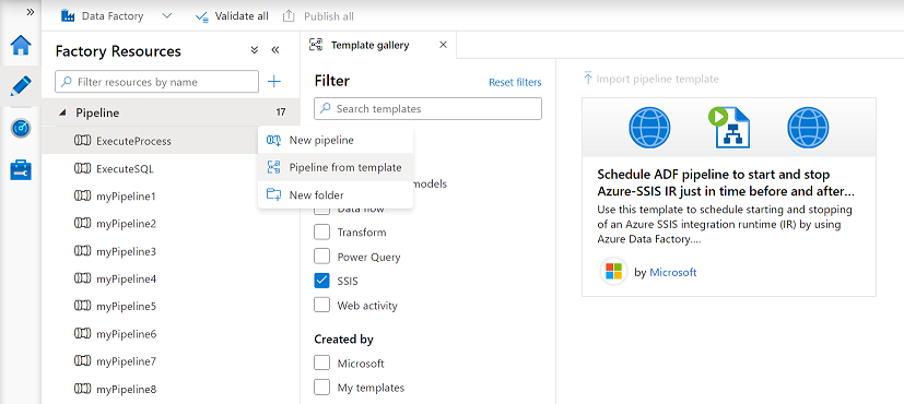 Planen einer Azure-SSIS Integration Runtime - Azure Data Factory ... Planen einer Azure-SSIS Integration Runtime - Azure Data Factory ...