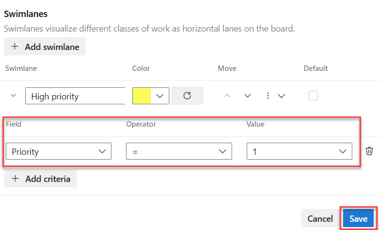 Beschleunigen der Arbeit mithilfe von Swimlanes - Azure Boards ... Beschleunigen der Arbeit mithilfe von Swimlanes - Azure Boards ...