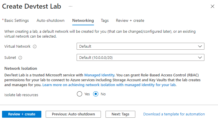 Schnellstart: Erstellen eines Labs im Azure-Portal - Azure DevTest Labs ... Schnellstart: Erstellen eines Labs im Azure-Portal - Azure DevTest Labs ...