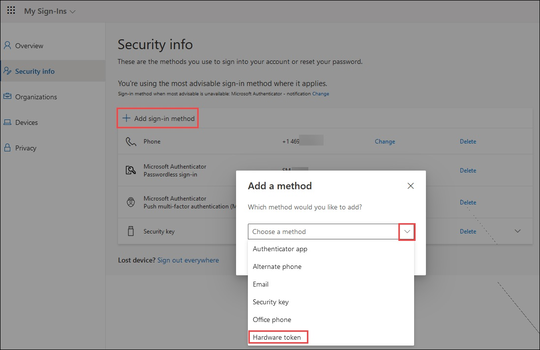 Verwalten von OATH-Token in Microsoft Entra ID (Vorschau) - Microsoft ... Verwalten von OATH-Token in Microsoft Entra ID (Vorschau) - Microsoft ...