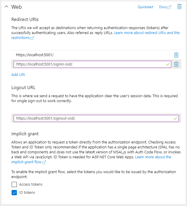 Erstellen von ASP.net-Kern-MVC-apps mit Microsoft Graph - Microsoft Graph | Microsoft Learn