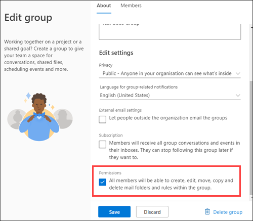 Verwalten von Ordnern und Regeln in Microsoft 365-Gruppen - Microsoft ... Verwalten von Ordnern und Regeln in Microsoft 365-Gruppen - Microsoft ...