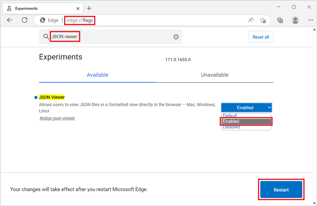 Anzeigen eines formatierten JSON-Codes - Microsoft Edge Development ... Anzeigen eines formatierten JSON-Codes - Microsoft Edge Development ...