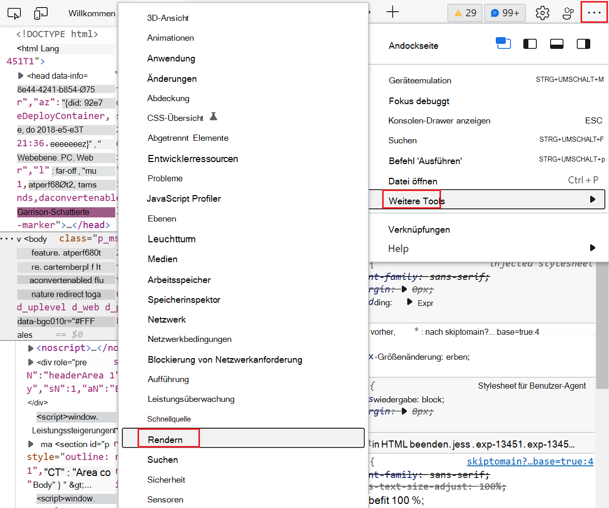 Emulieren von Sehschwächen - Microsoft Edge Development | Microsoft Learn Emulieren von Sehschwächen - Microsoft Edge Development | Microsoft Learn