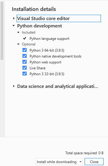Installieren von Python-Unterstützung - Visual Studio (Windows ...