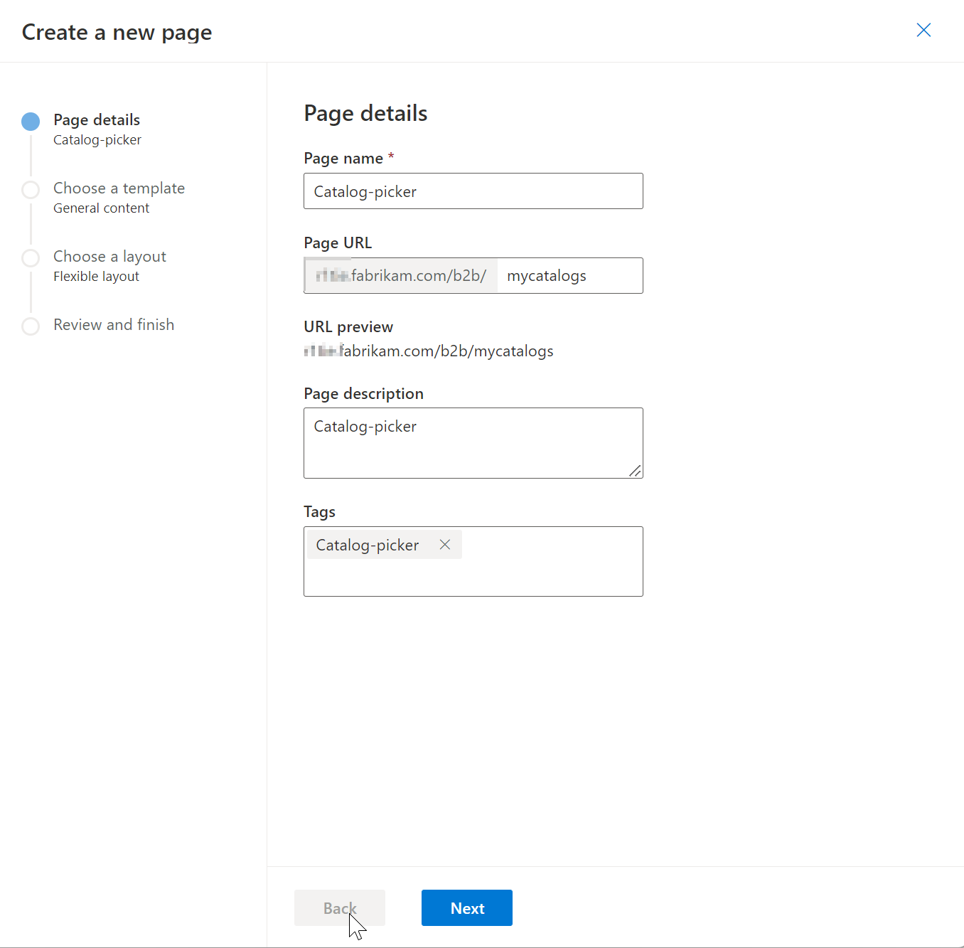 Catalog Picker Module Commerce Dynamics 365 Microsoft Learn