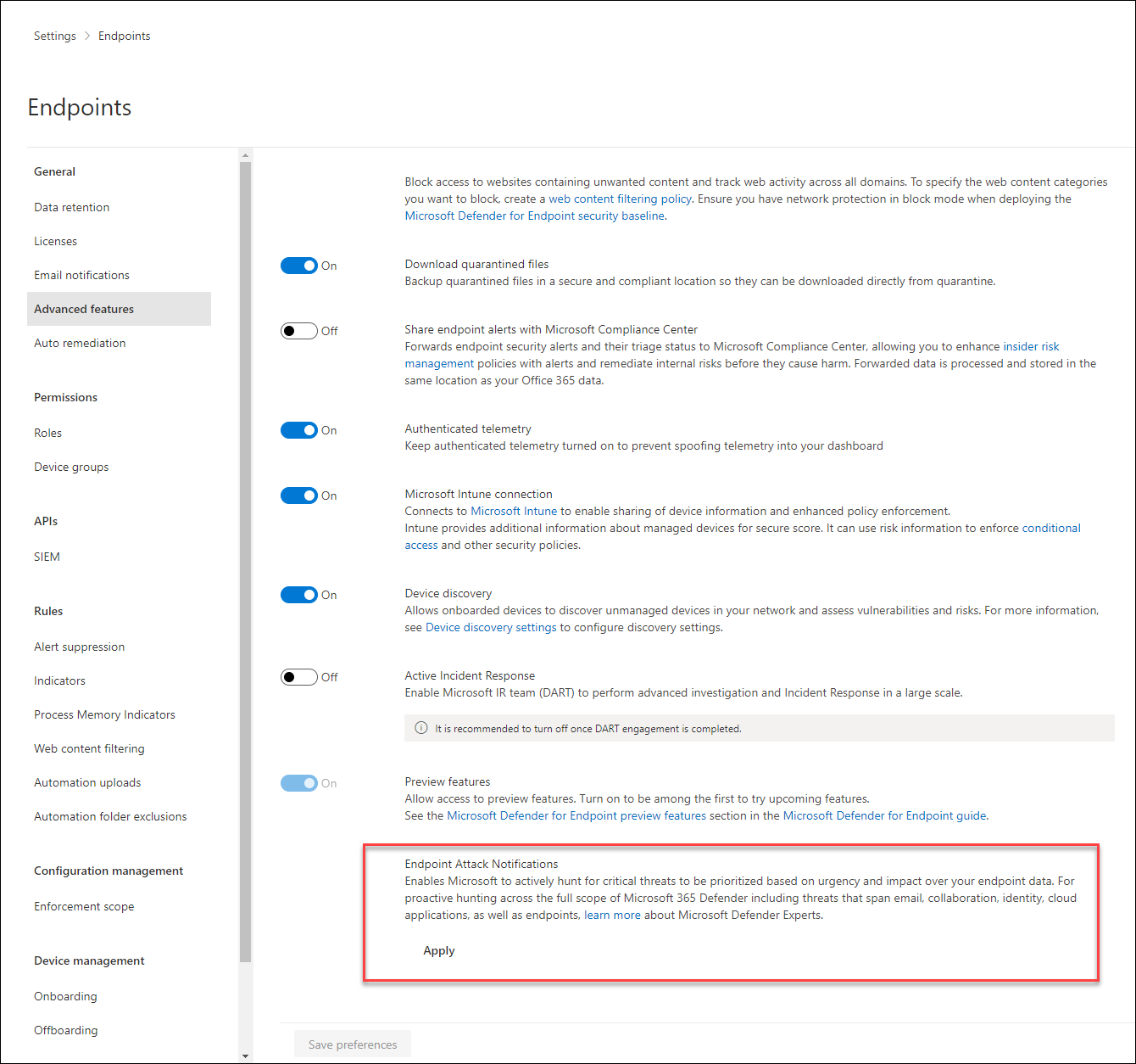 Endpoint Attack Notifications | Microsoft Learn Endpoint Attack Notifications | Microsoft Learn