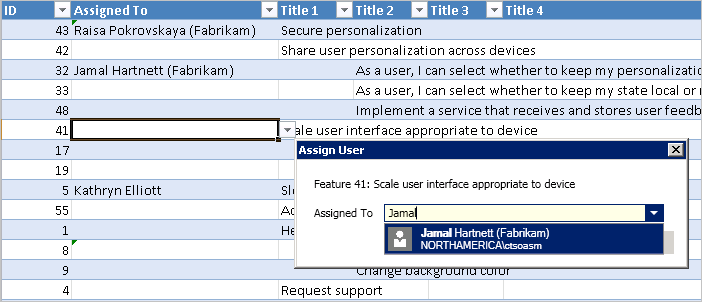 Modify Azure Boards Work Items In Bulk With Microsoft Excel Azure Boards Microsoft Learn