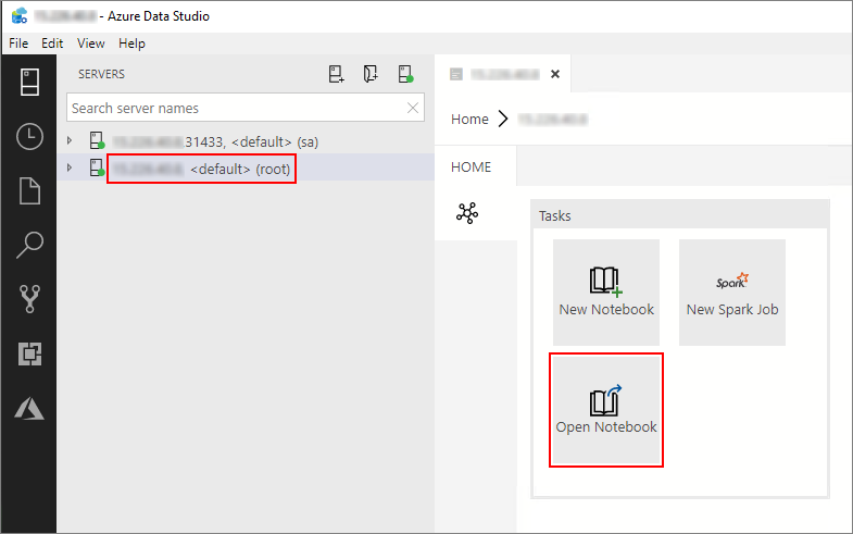 Run A Sample Notebook Using Spark Sql Server Big Data Clusters Microsoft Learn