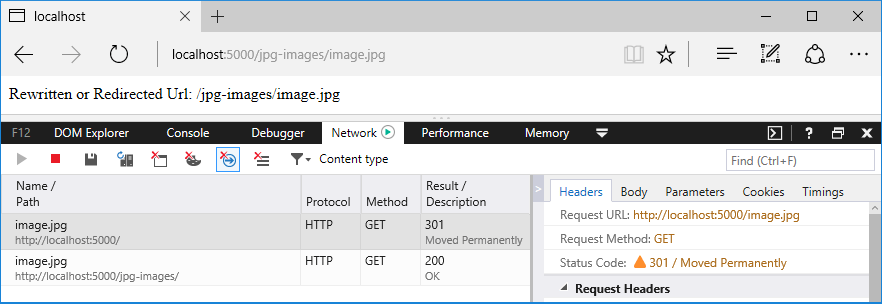 Url Rewriting Middleware In Aspnet Core Microsoft Learn