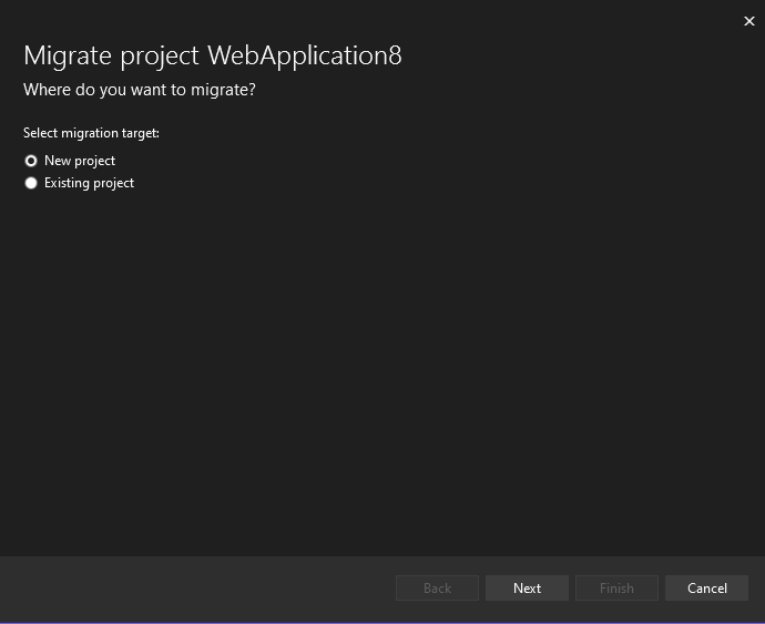 Get Started With Incremental Aspnet To Aspnet Core Migration Microsoft Learn
