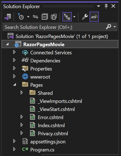 Tutorial Get Started With Razor Pages In Aspnet Core Microsoft Learn