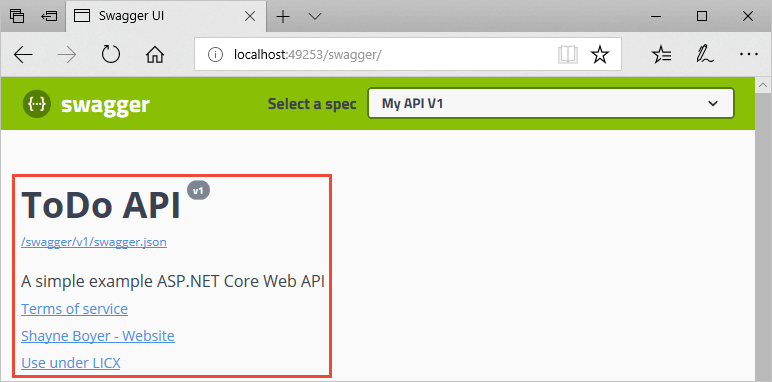Get Started With Swashbuckle And Aspnet Core Microsoft Learn
