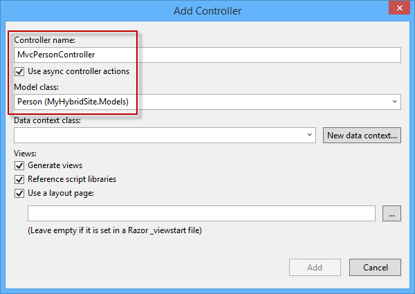 Hands On Lab One Aspnet Integrating Aspnet Web Forms Mvc And Web Api Microsoft Learn 6066