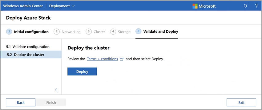 Deploy Azure Stack Hci Interactively Via A New Configuration File Preview Azure Stack Hci