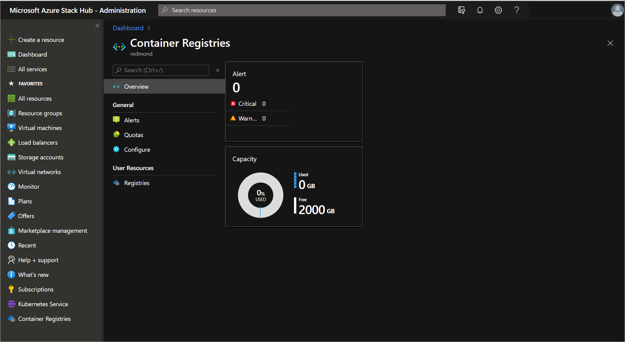 Install Azure Container Registry On Azure Stack Hub Azure Stack Hub Microsoft Learn