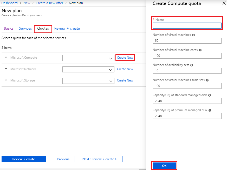 Create A Service Offering For Users Azure Stack Hub Microsoft Learn