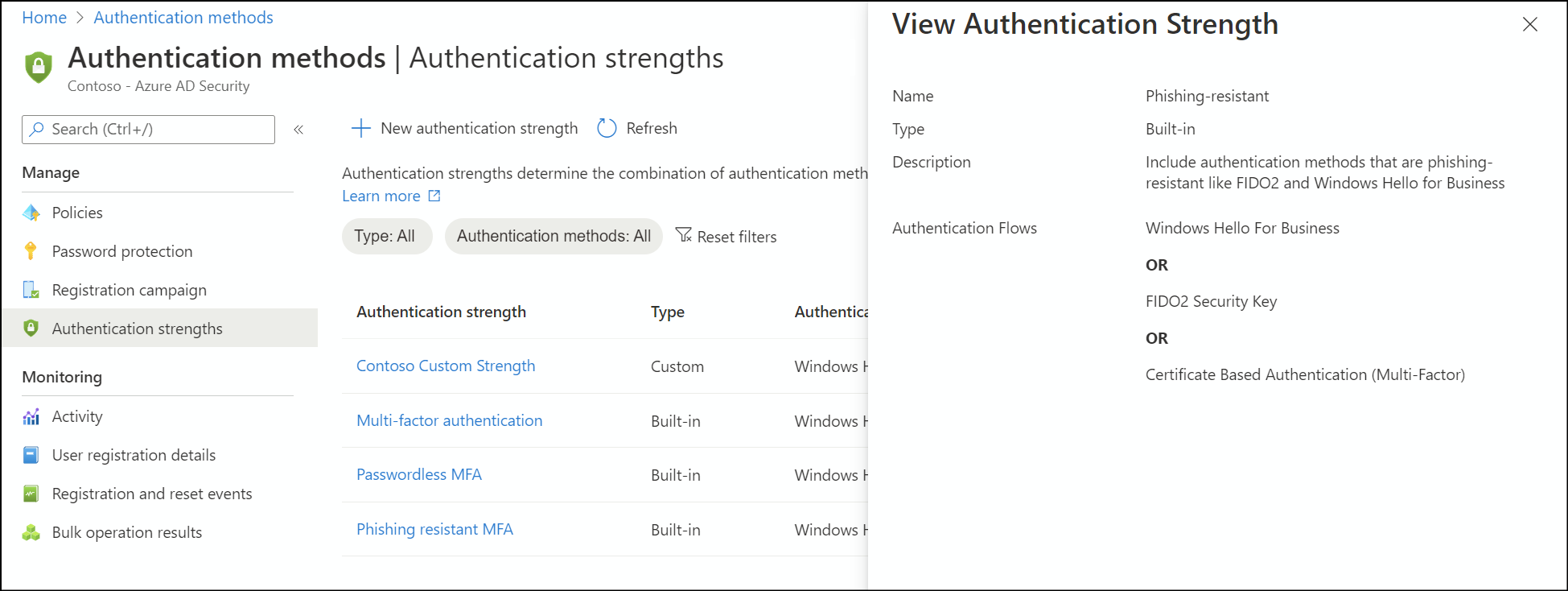 Overview of Microsoft Entra authentication strength - Microsoft Entra ... Overview of Microsoft Entra authentication strength - Microsoft Entra ...