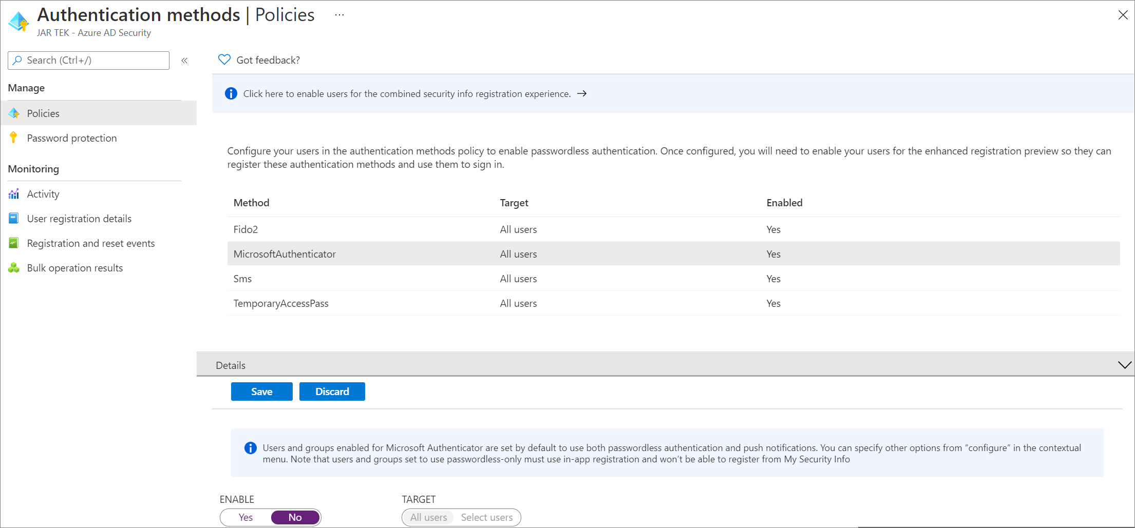 Plan A Passwordless Authentication Deployment In Azure Active Directory