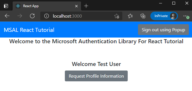 Tutorial Create A React Single Page App That Uses Auth Code Flow Microsoft Entra Microsoft