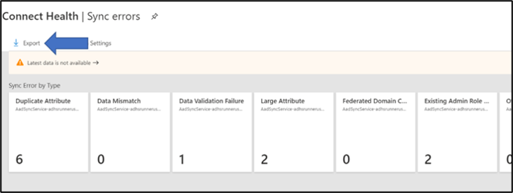 Azure AD Connect Health instructions data retrieval - Microsoft Entra ... Azure AD Connect Health instructions data retrieval - Microsoft Entra ...