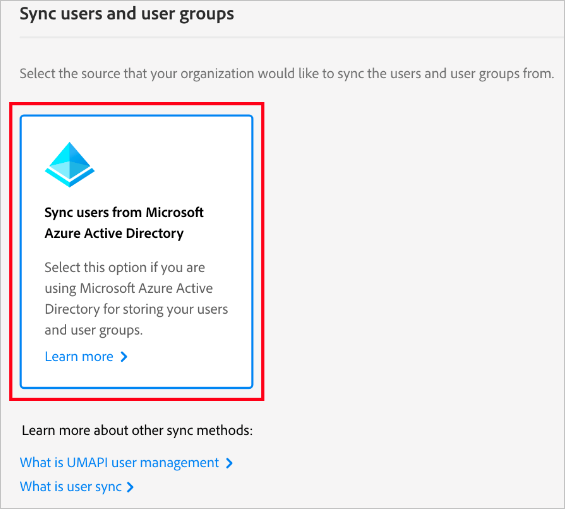 Tutorial Configure Adobe Identity Management For Automatic User Provisioning With Microsoft