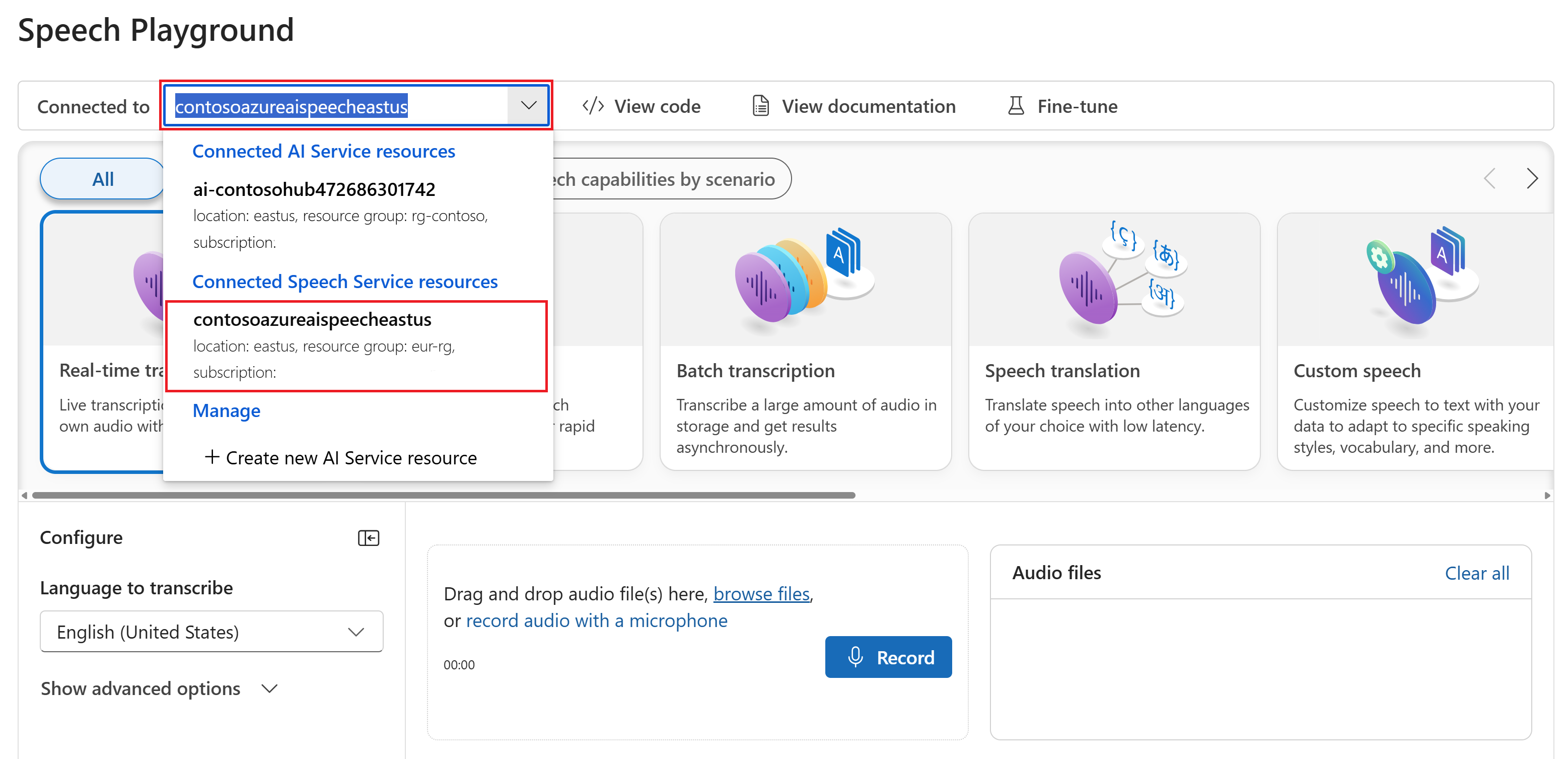 How to use Azure AI services in Azure AI Foundry portal - Azure AI ... How to use Azure AI services in Azure AI Foundry portal - Azure AI ...