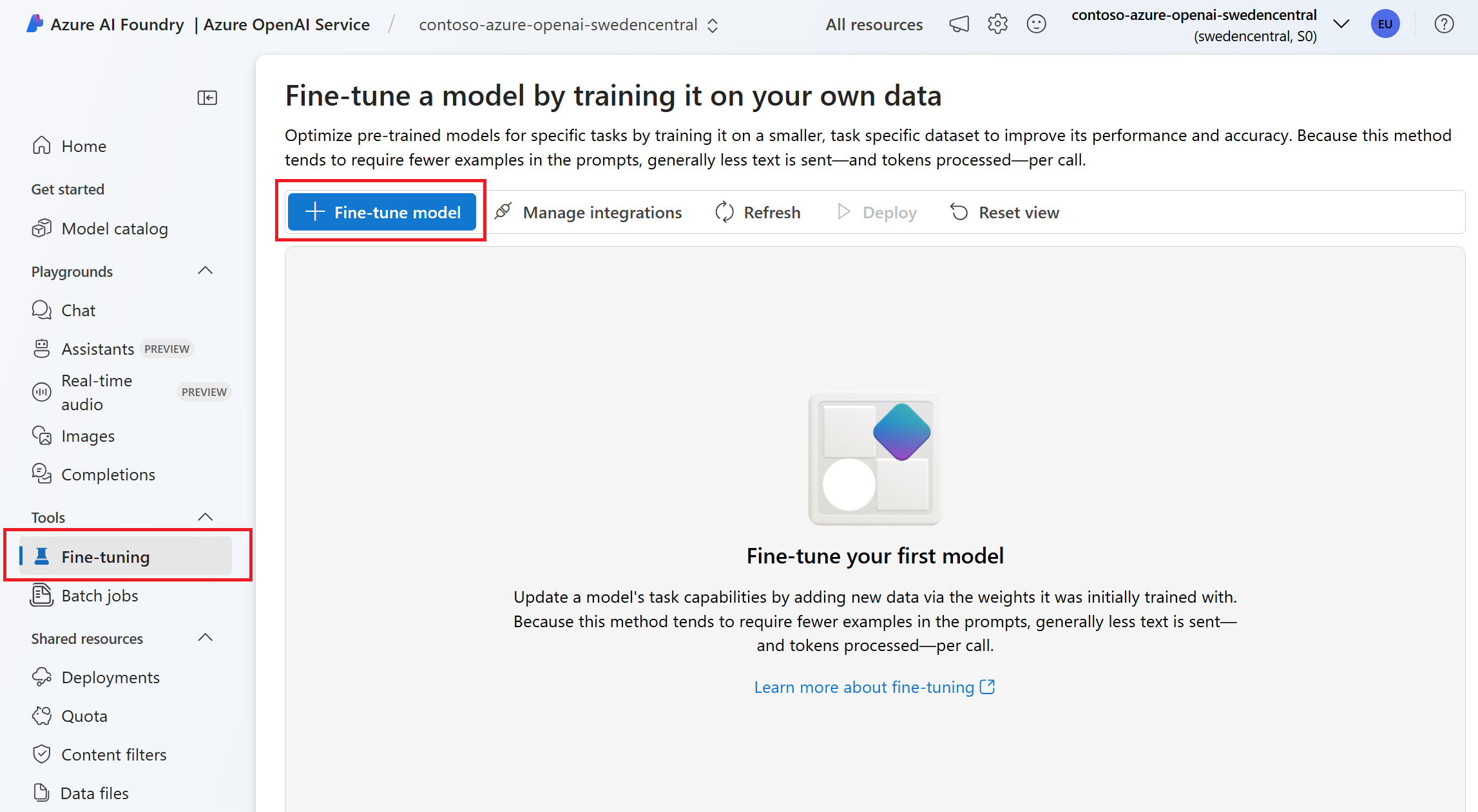 How To Use Azure Openai Service In Ai Foundry Portal Azure Ai Foundry Microsoft Learn