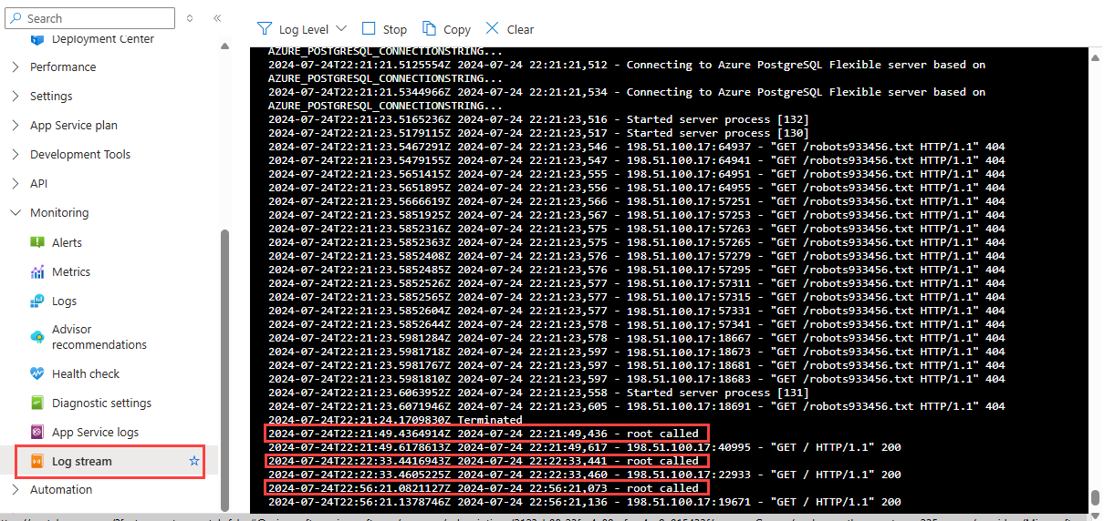 Tutorial Deploy A Python Fastapi Web App With Postgresql Azure App Service Microsoft Learn