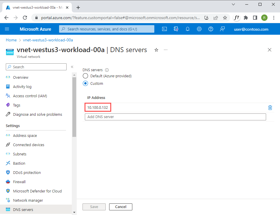 Single Region Scenario Private Link And Dns In Azure Virtual Wan Azure Architecture Center