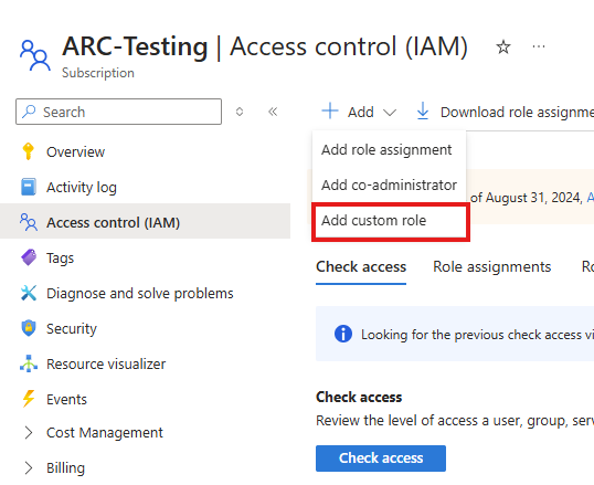 Create custom roles with Azure Arc-enabled SCVMM - Azure Arc ... Create custom roles with Azure Arc-enabled SCVMM - Azure Arc ...