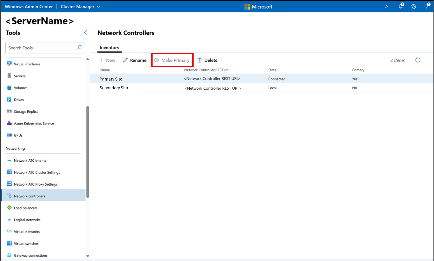Manage SDN Multisite for Azure Local and Windows Server - Azure Local ... Manage SDN Multisite for Azure Local and Windows Server - Azure Local ...