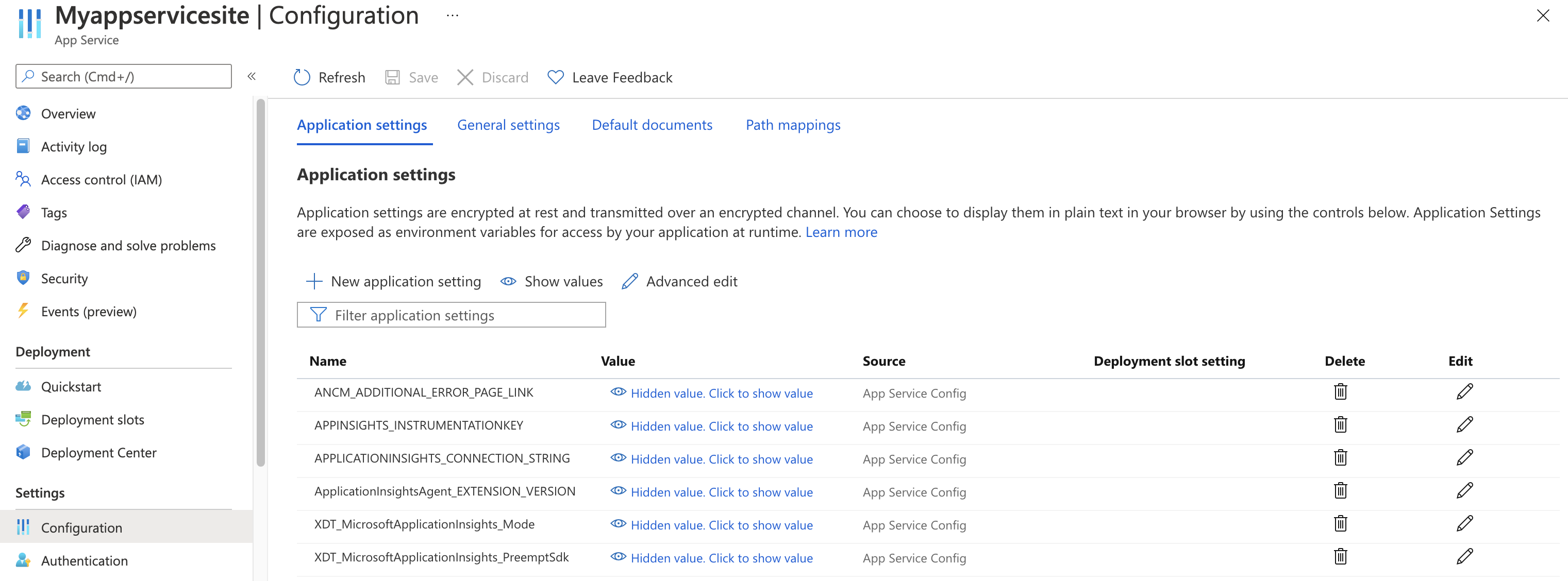 Enable Application Monitoring In Azure App Service For Net Nodejs Python And Java