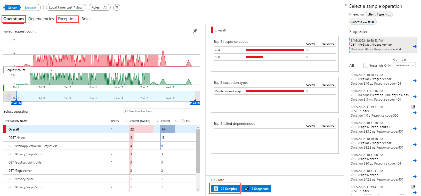 View Application Insights Snapshot Debugger Data Azure Monitor Microsoft Learn 3002