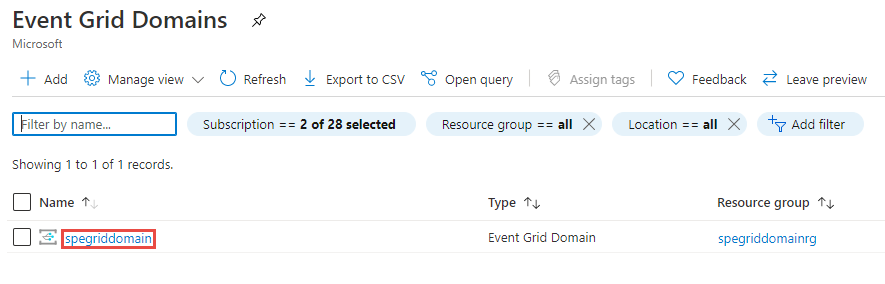Relocate Azure Event Grid Domains To Another Region Azure Resource Manager Microsoft Learn