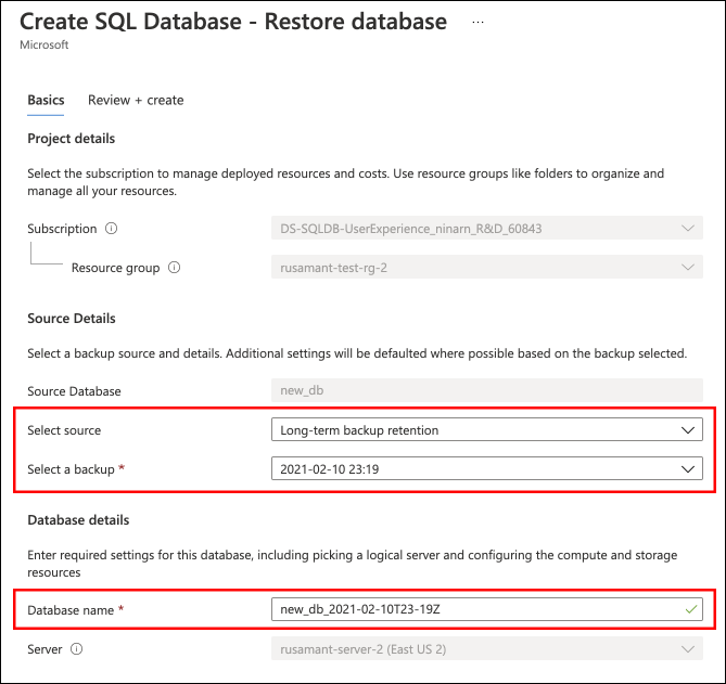 Azure Sql Database Manage Long Term Backup Retention Azure Sql
