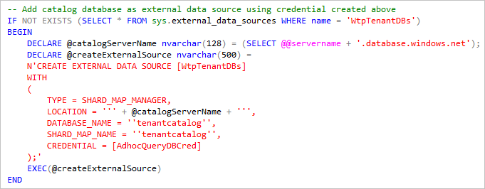Ad Hoc Reporting Queries Across Multiple Databases Azure Sql Database Microsoft Learn