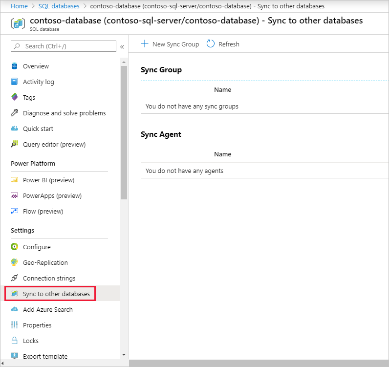 Set up SQL Data Sync - Azure SQL Database | Microsoft Learn Set up SQL Data Sync - Azure SQL Database | Microsoft Learn