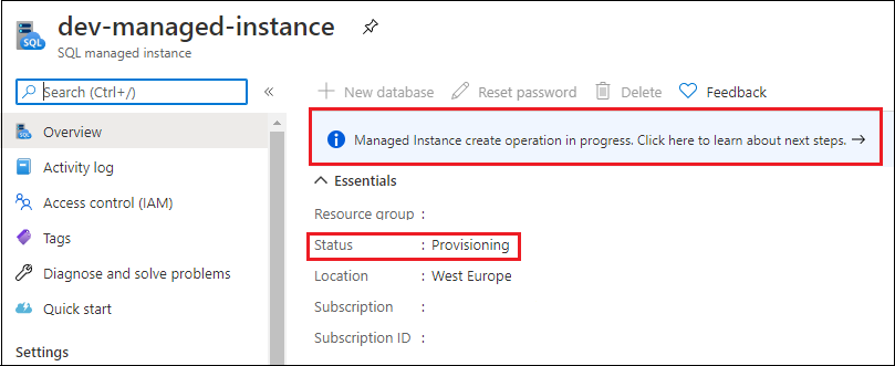 Monitor Management Operations Azure Sql Managed Instance Microsoft Learn