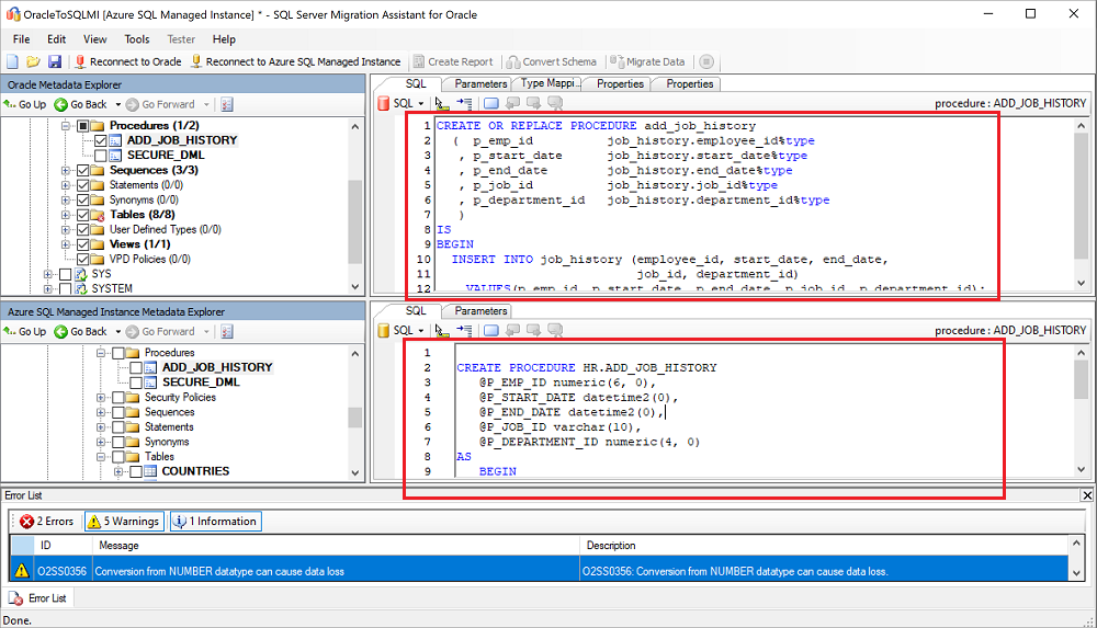 Oracle To Azure Sql Managed Instance Migration Guide Azure Sql Managed Instance Microsoft Learn