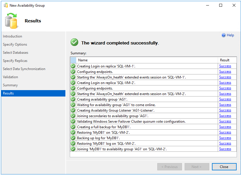 Tutorial: Configure availability group in multiple subnets - SQL Server ... Tutorial: Configure availability group in multiple subnets - SQL Server ...