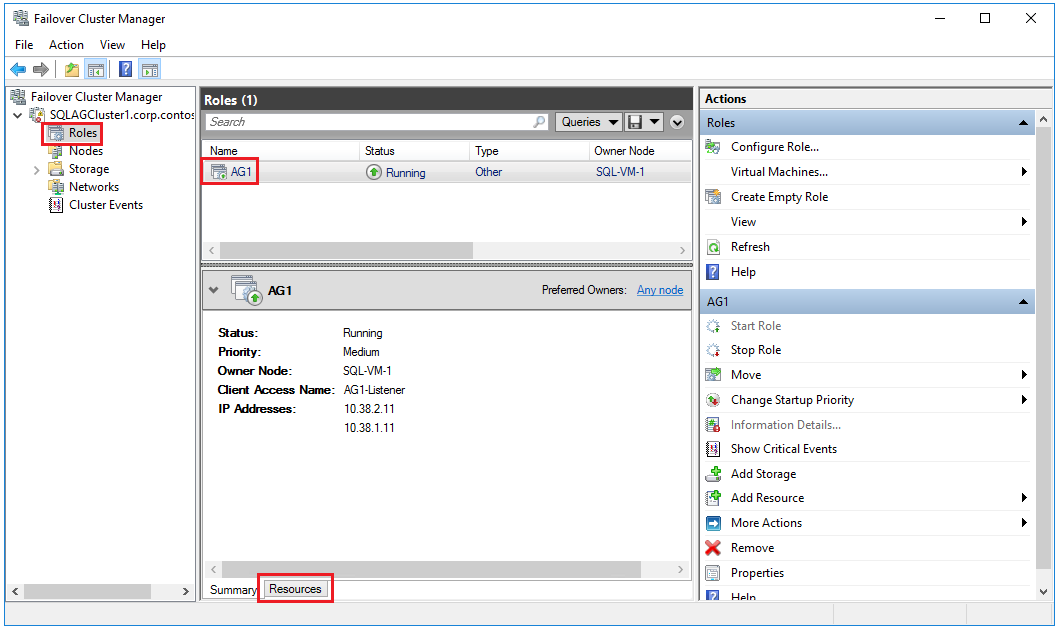 Tutorial: Configure availability group in multiple subnets - SQL Server ... Tutorial: Configure availability group in multiple subnets - SQL Server ...