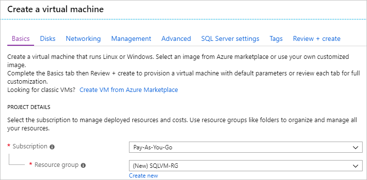 Create Sql Server On A Windows Virtual Machine In The Azure Portal Sql Server On Azure Vms