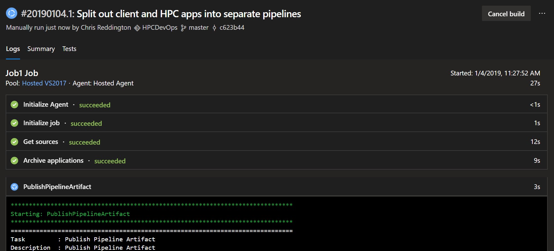 Use Azure Pipelines To Build And Deploy Hpc Solutions Azure Batch Microsoft Learn