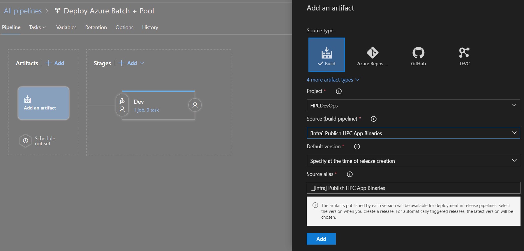 Use Azure Pipelines To Build And Deploy Hpc Solutions Azure Batch Microsoft Learn