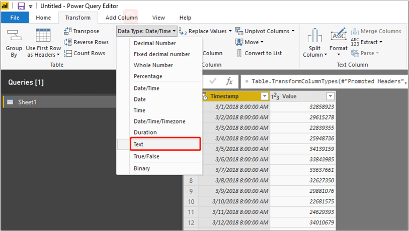 Tutorial Visualize Anomalies Using Batch Detection And Power Bi Azure Cognitive Services