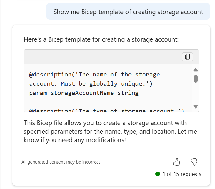 Generate Terraform And Bicep Configurations Using Microsoft Copilot In Azure Microsoft Learn